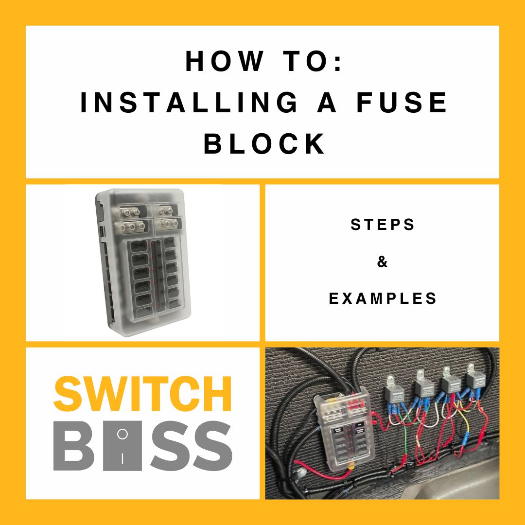 What is a fuse block and how to install it - By Switch Boss
