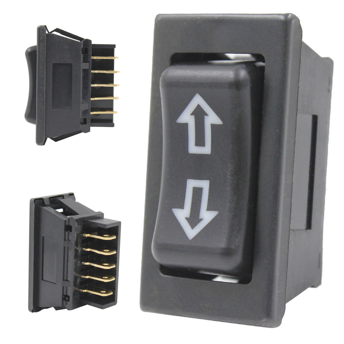 Universal 5 Pin Power Window Switch by Switch Boss