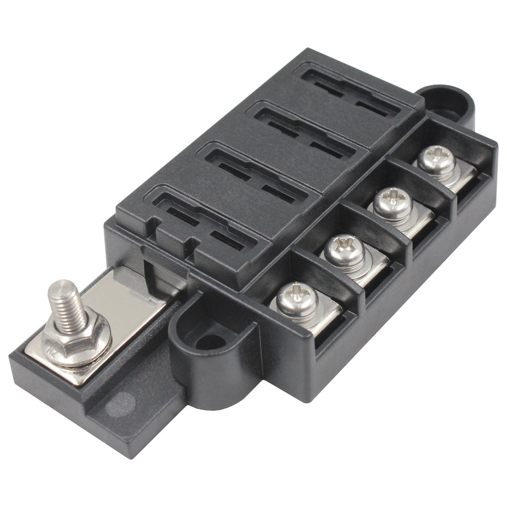 4 Gang Standard Blade Fuse Box by Switch Boss
