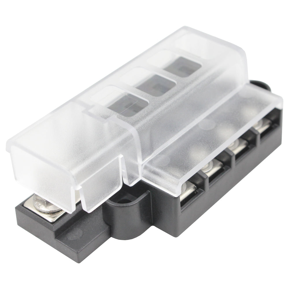 4 Gang Standard Blade Fuse Box by Switch Boss