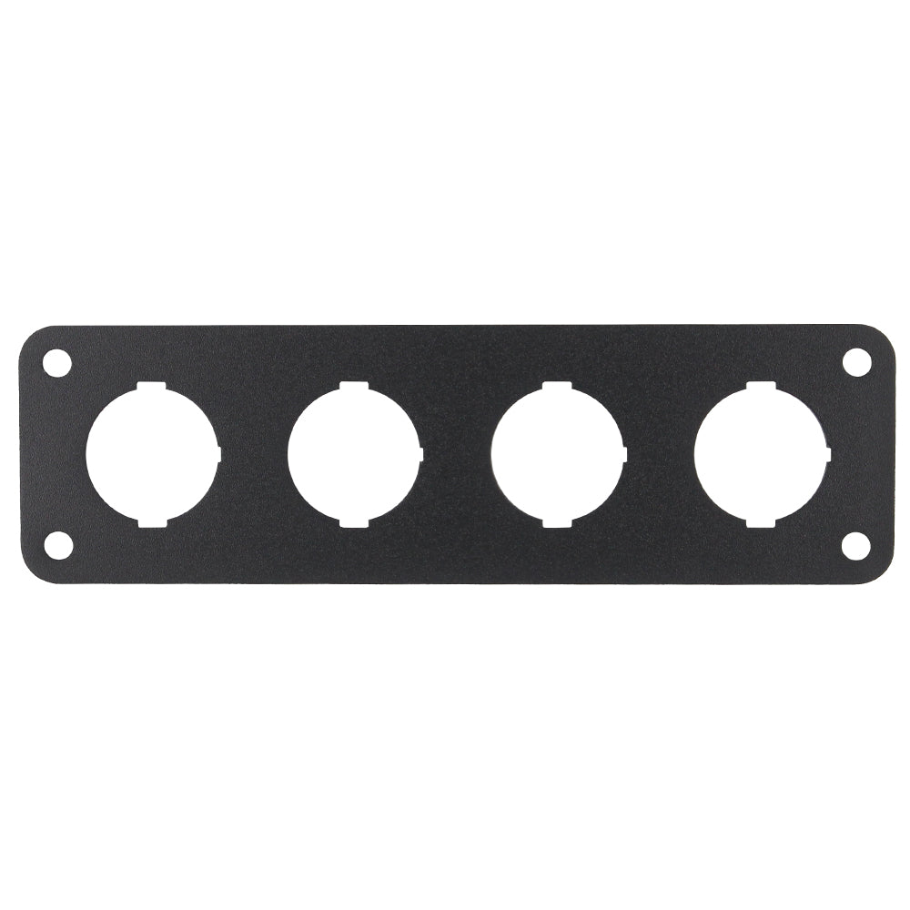 4 Gang 20mm Mini Round Toggle Switch Panel by Switch Boss