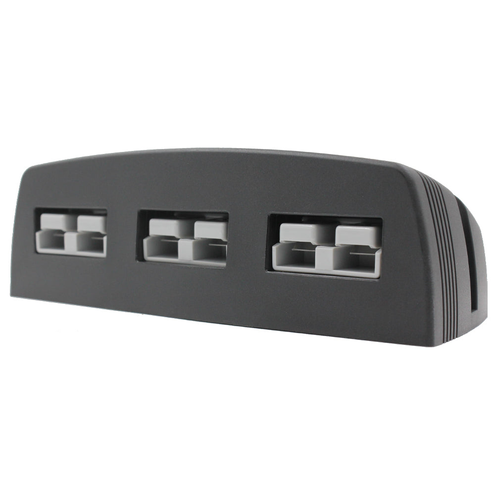 Triple 50A Anderson Type Plug Surface Mount by Switch Boss
