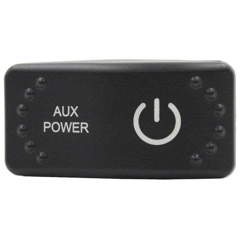 Laser Etched Horizontal Rocker Switch by Switch Boss - No LED