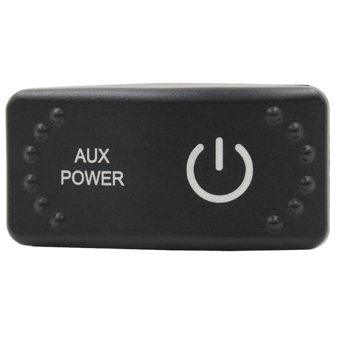 Horizontal Laser Etched Rocker Switch Cover by Switch Boss - 80 Options!