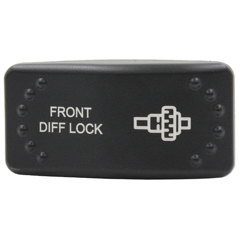 Horizontal Laser Etched Rocker Switch Cover by Switch Boss - 80 Options!