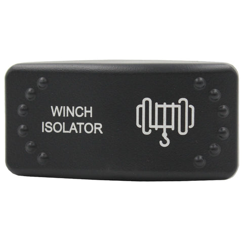 Horizontal Laser Etched Rocker Switch Cover by Switch Boss - 80 Options!