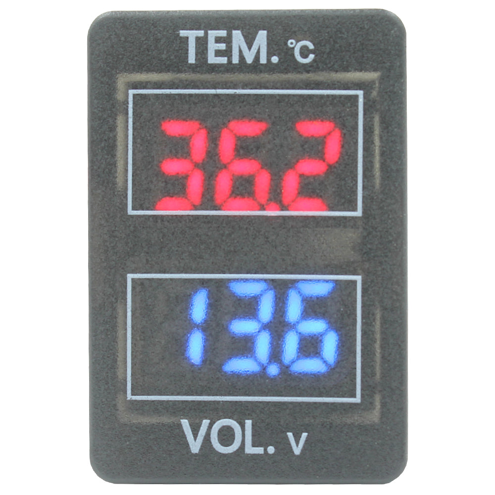 Temperature + Volt Display to suit Mitsubishi Small by Switch Boss