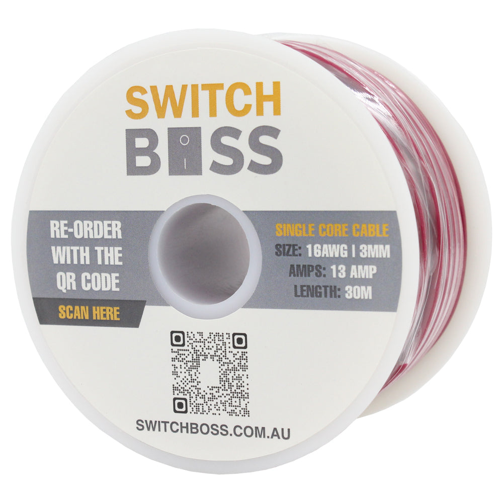 16 AWG Hook Up Wire by Switch Boss
