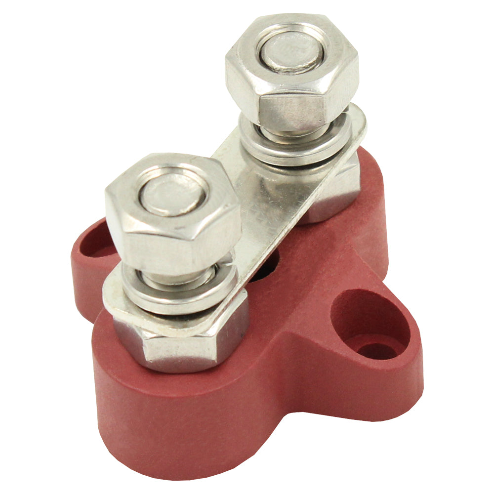 Twin M8 Power Distribution/Bus Bar - Side Mount by Switch Boss