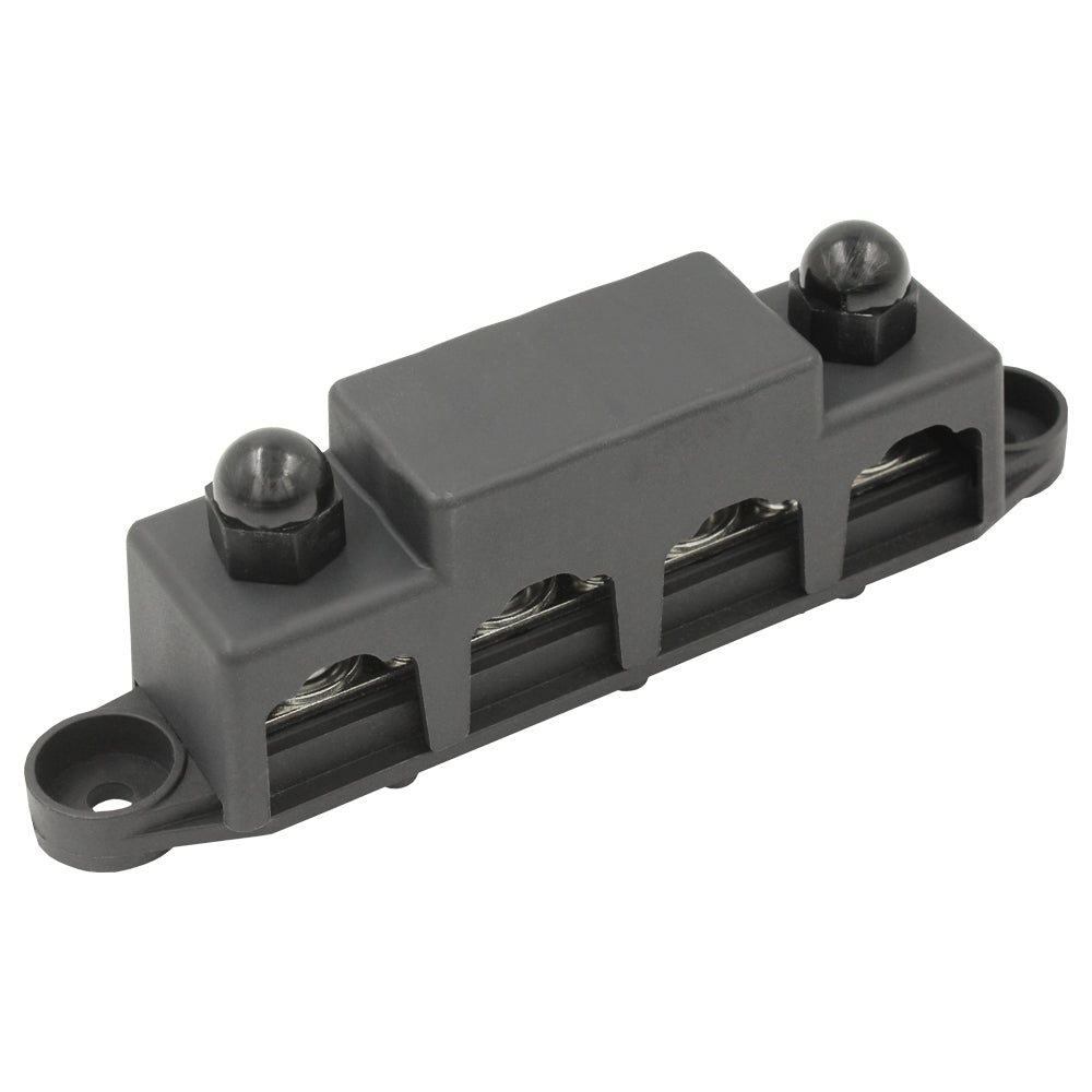 4 Gang M10 Power Distribution Block - Bus Bar by Switch Boss