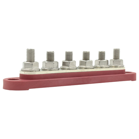 6 Gang M8 Power Distribution Block - Bus Bar by Switch Boss
