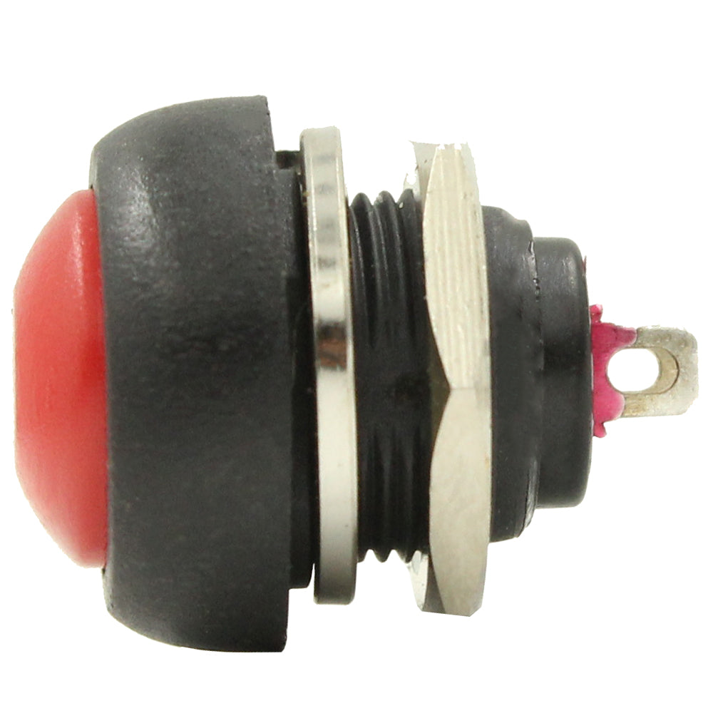 12mm Round Dome Push Button (009 Series) by Switch Boss