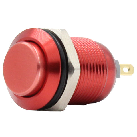 12mm Anodised Aluminium Push Button by Switch Boss