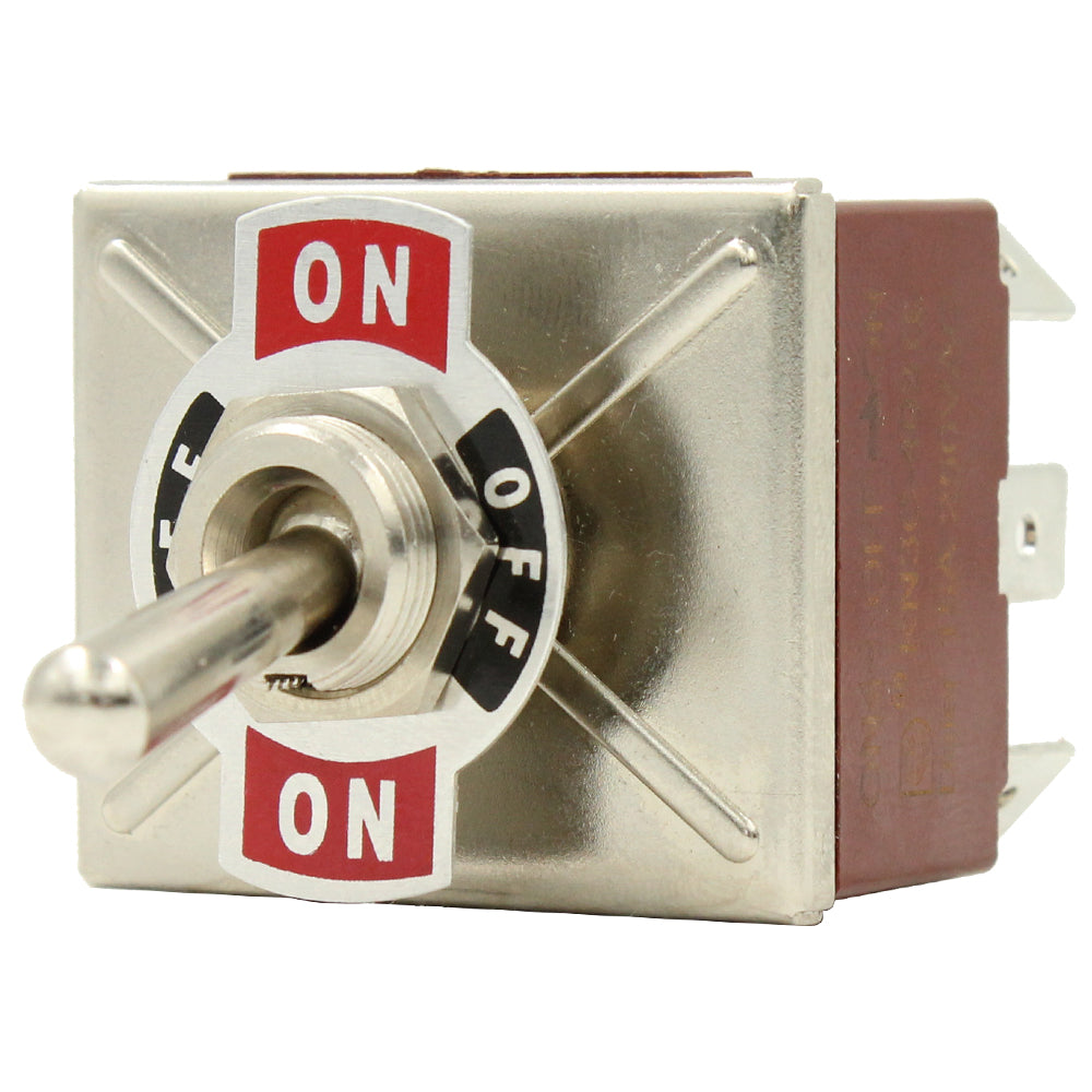 On-Off-On 4PDT FPDT Four Pole 12 Pin Toggle Switch by Switch Boss