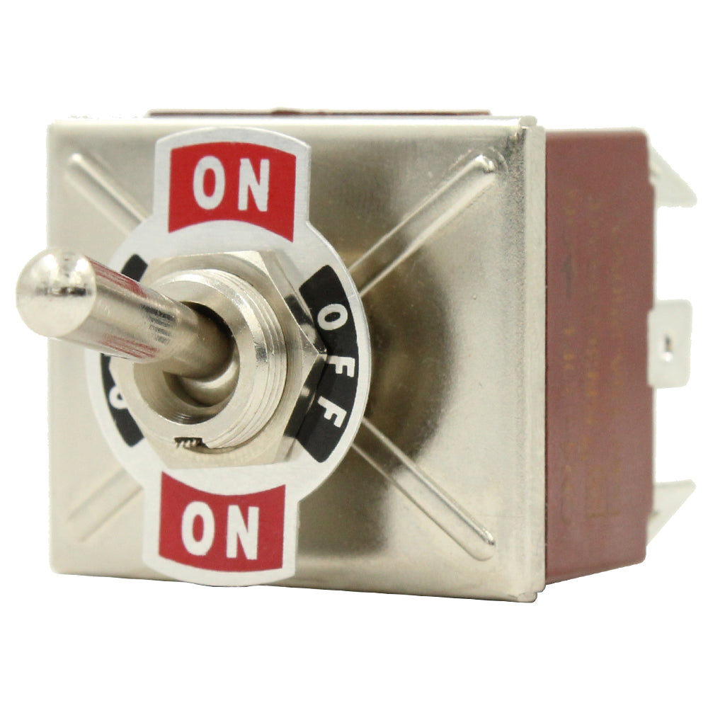 (On)-Off-(On) 4PDT FPDT Four Pole 12 Pin Toggle Switch by Switch Boss