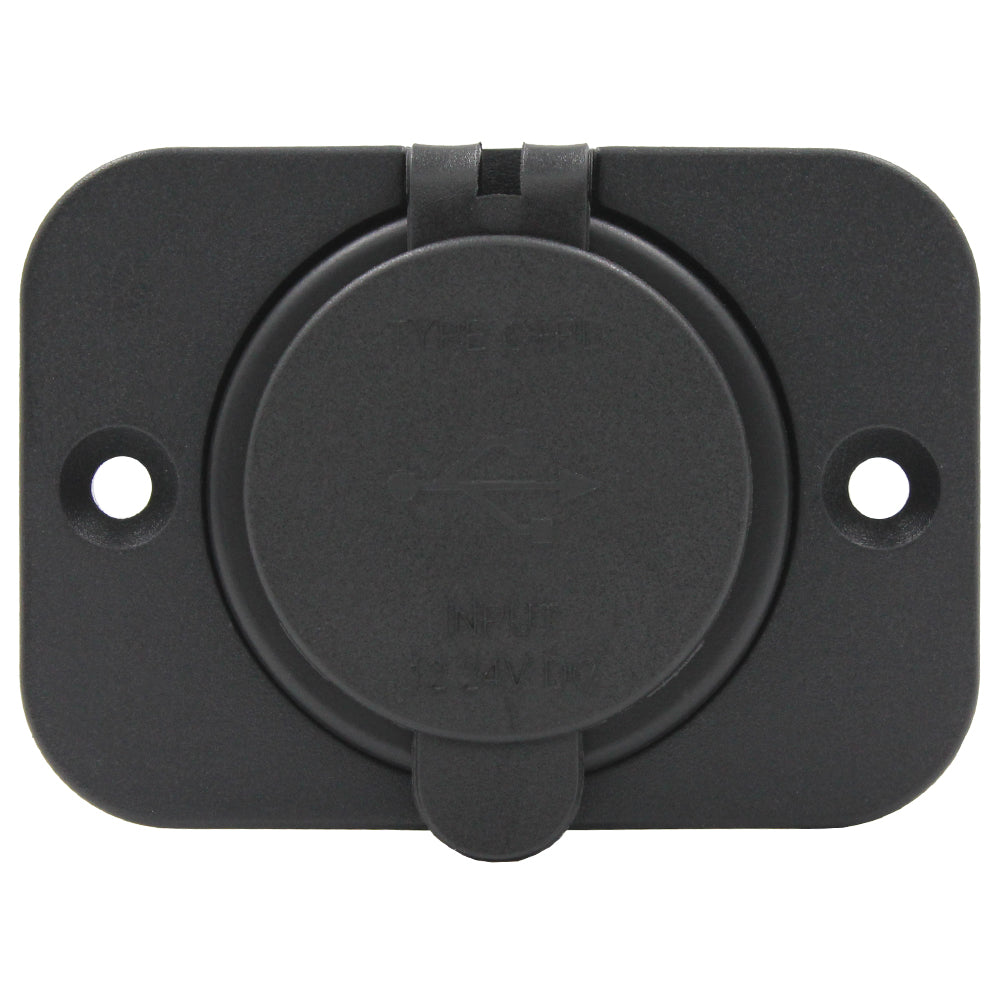 Dual USB-C USB Charger | Round | by Switch Boss