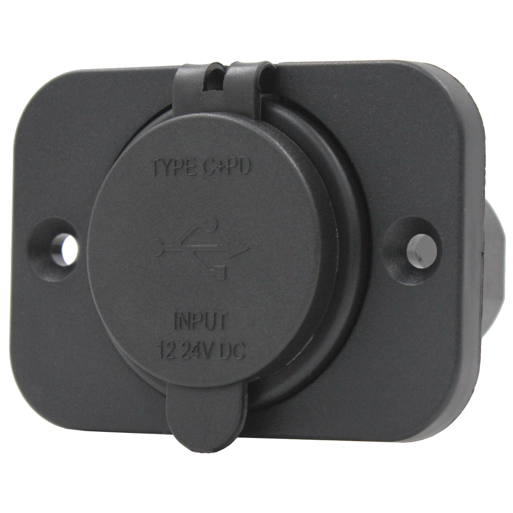 Dual USB-C USB Charger | Round | by Switch Boss