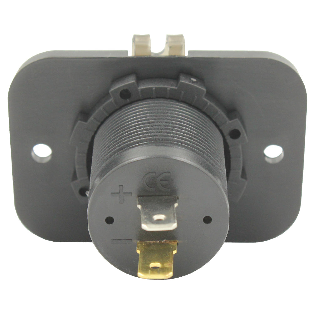 Amp + Volt Meter + USB 3.0 Charger | Round | by Switch Boss