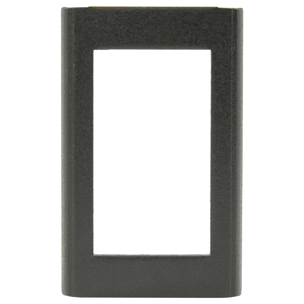 Right Angle Aluminium 1 Gang Panel to suit Rocker Switches | Switch Boss