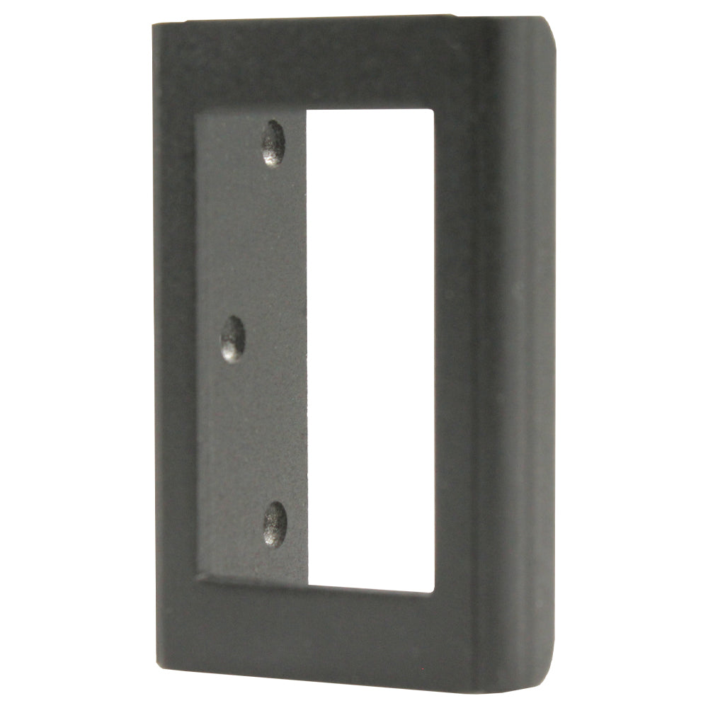 Right Angle Aluminium 1 Gang Panel to suit Rocker Switches | Switch Boss
