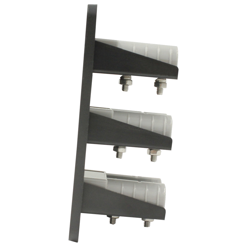 Triple 50A Anderson Type Plug Flush Mount by Switch Boss