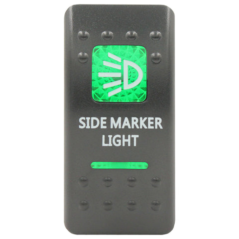 Custom Printed Rocker Switch Covers (Green) by Switch Boss