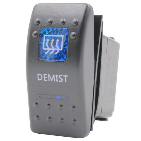 Blue LED Rocker Switch by Switch Boss - 93 Styles Available!