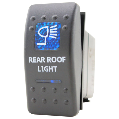 Blue LED Rocker Switch by Switch Boss - 93 Styles Available!