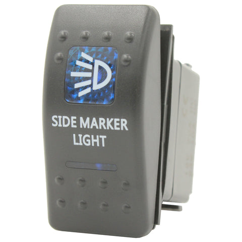 Blue LED Rocker Switch by Switch Boss - 93 Styles Available!