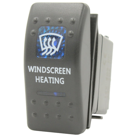 Blue LED Rocker Switch by Switch Boss - 93 Styles Available!