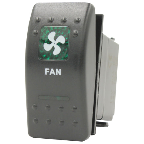 Green LED Rocker Switch by Switch Boss - 93 Styles Available!