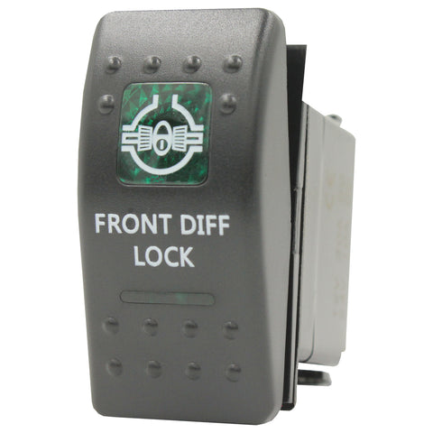 Green LED Rocker Switch by Switch Boss - 93 Styles Available!
