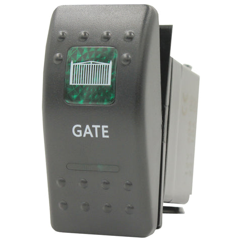 Green LED Rocker Switch by Switch Boss - 93 Styles Available!