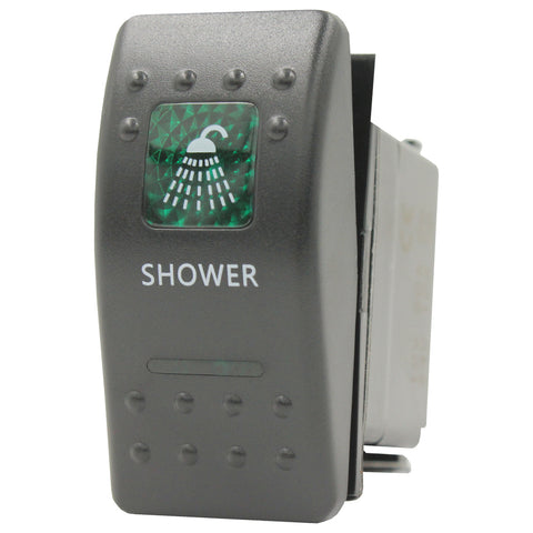 Green LED Rocker Switch by Switch Boss - 93 Styles Available!