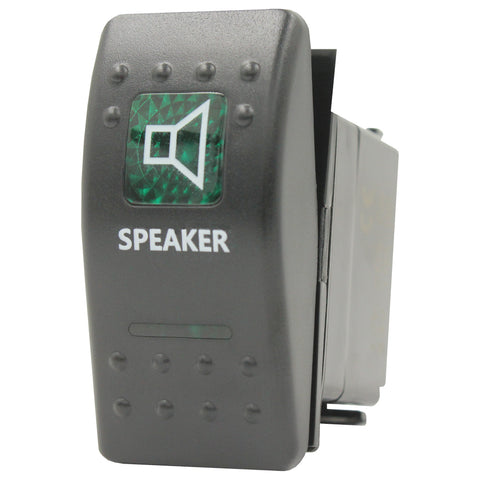 Green LED Rocker Switch by Switch Boss - 93 Styles Available!
