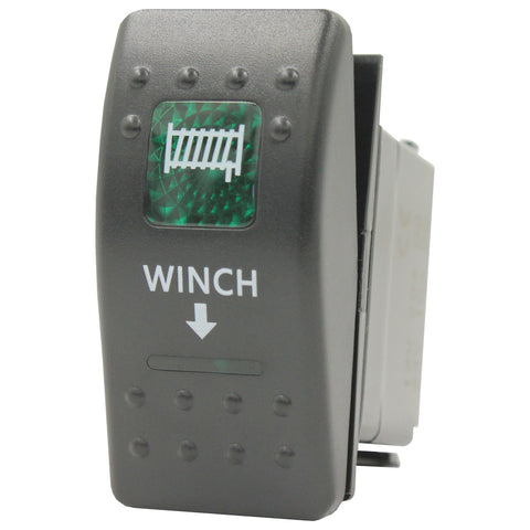 Green LED Rocker Switch by Switch Boss - 93 Styles Available!