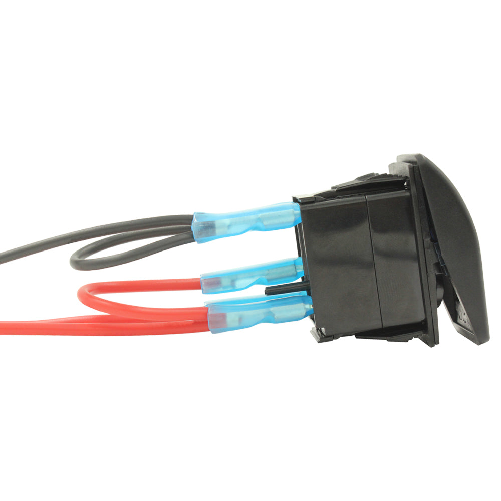 Rocker Switch Wiring to suit 1 Switch by Switch Boss