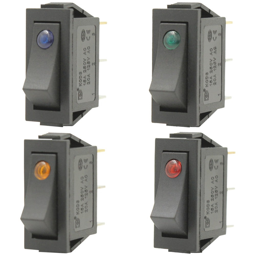 Ultra Mini Rocker Switch by Switch Boss