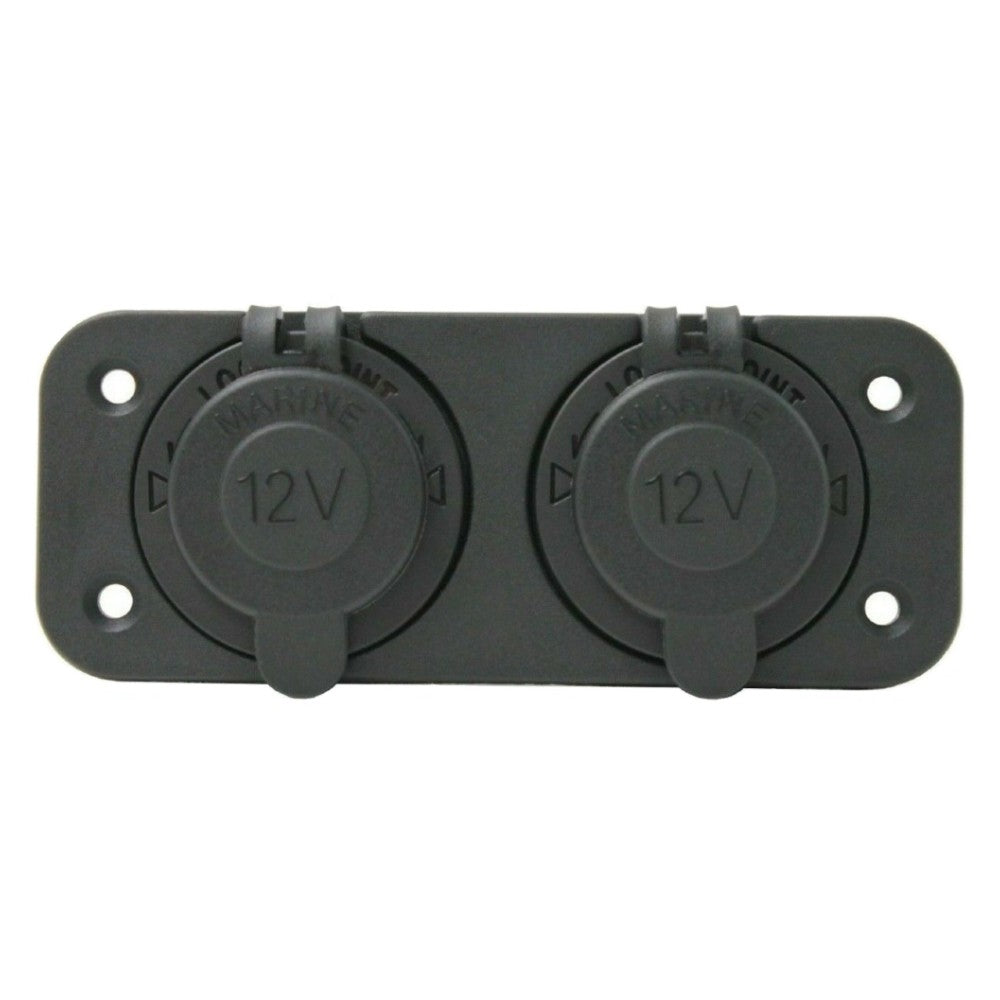 Dual Cigarette Socket | With Panel | by Switch Boss