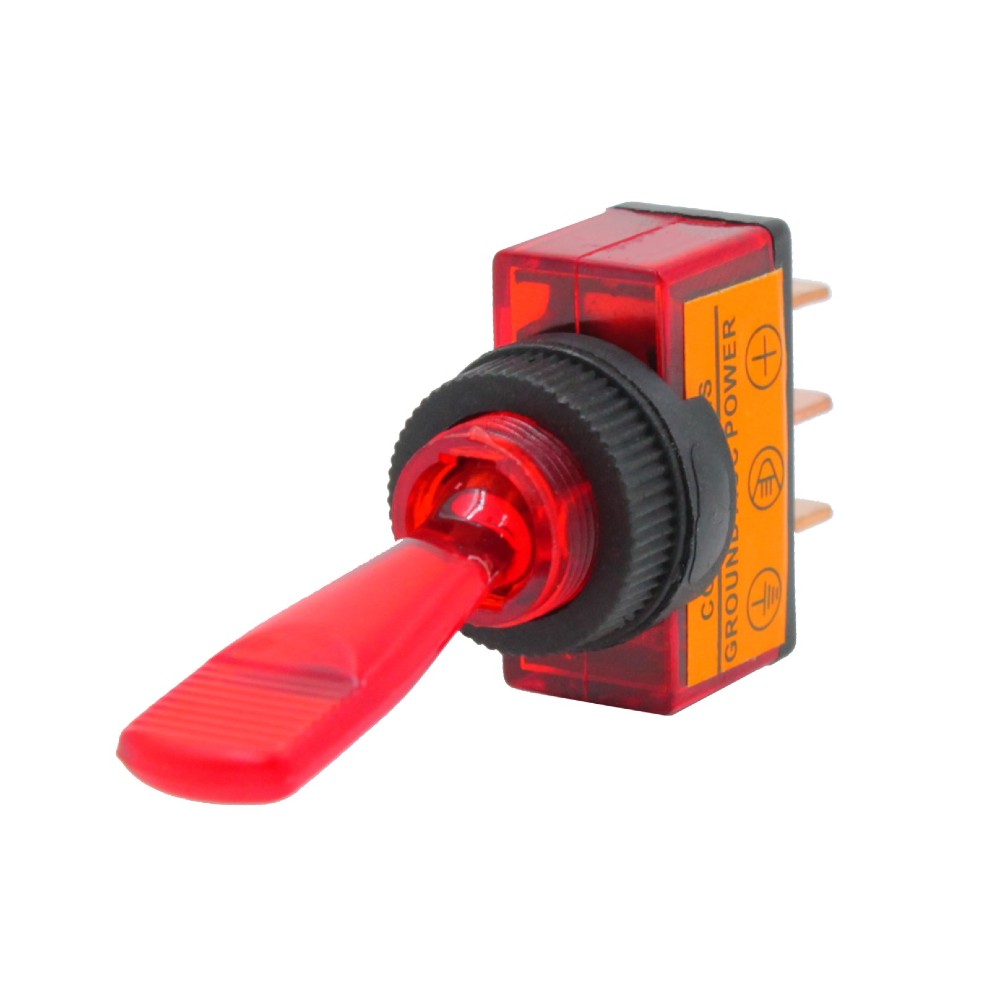 Switch Boss Illuminated On-Off Toggle Switch by Switch Boss