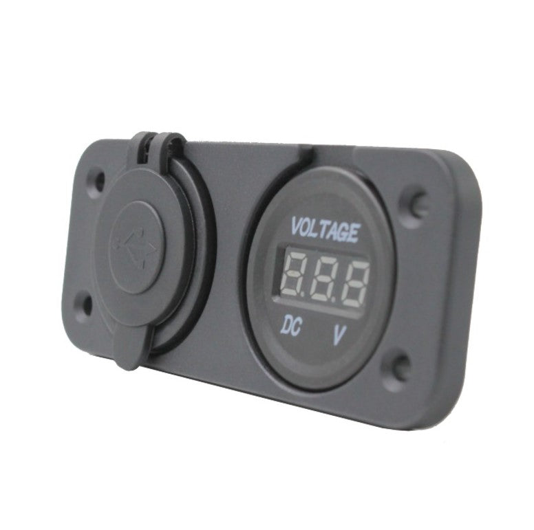 Dual USB + Volt Meter | by Switch Boss